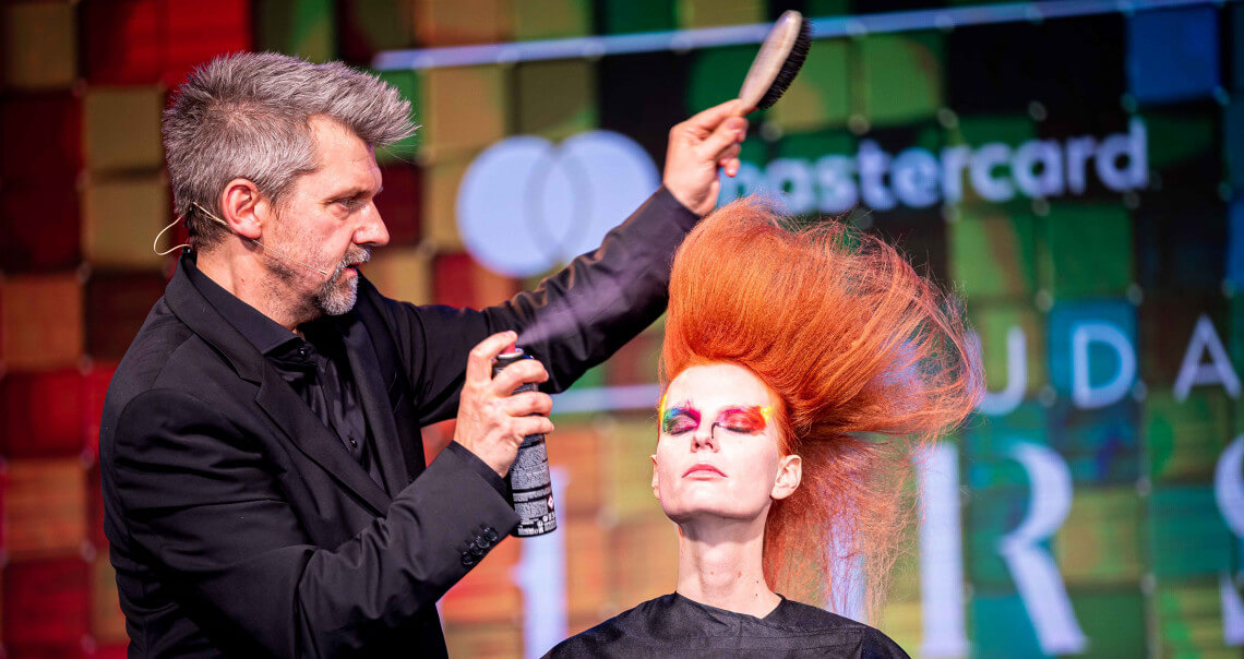 Képes beszámoló: Bódi Ákos bemutatkozója a Budapest Hair Show-n