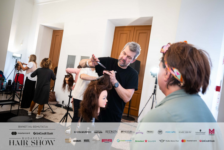 Képes beszámoló: Bódi Ákos bemutatkozója a Budapest Hair Show-n